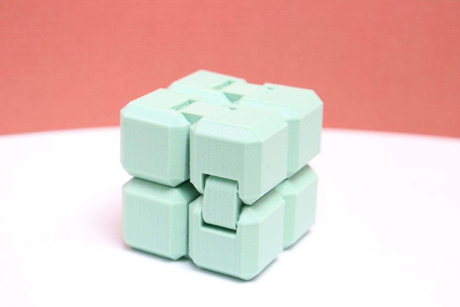 3D Printed Infinity Fidget Cube Glow in the Dark Available - Etsy