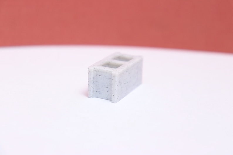 3D Printed Mini Cinder Blocks Set of 4 Multiple Colors | Etsy