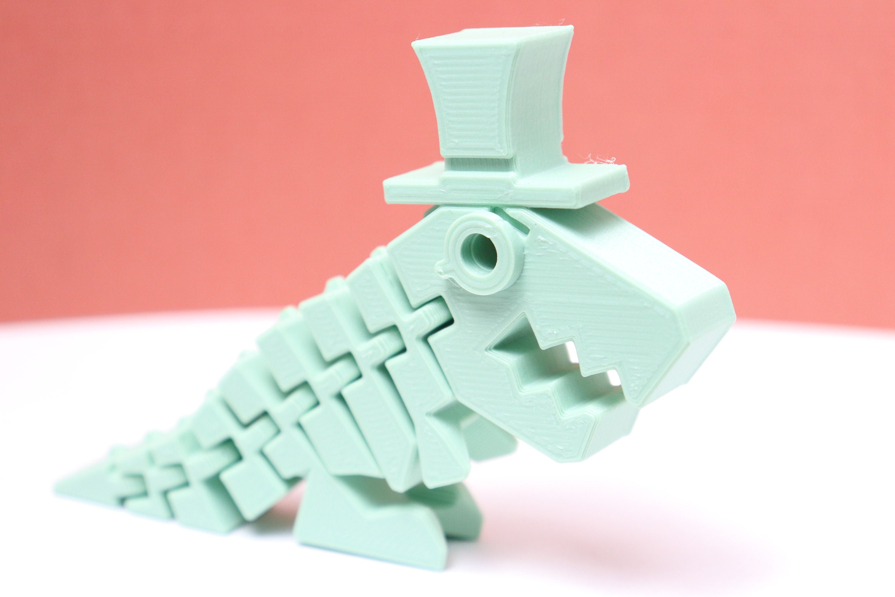 3D Printed Sir Flexible Rex Sir Flexington Rexington Glow | Etsy