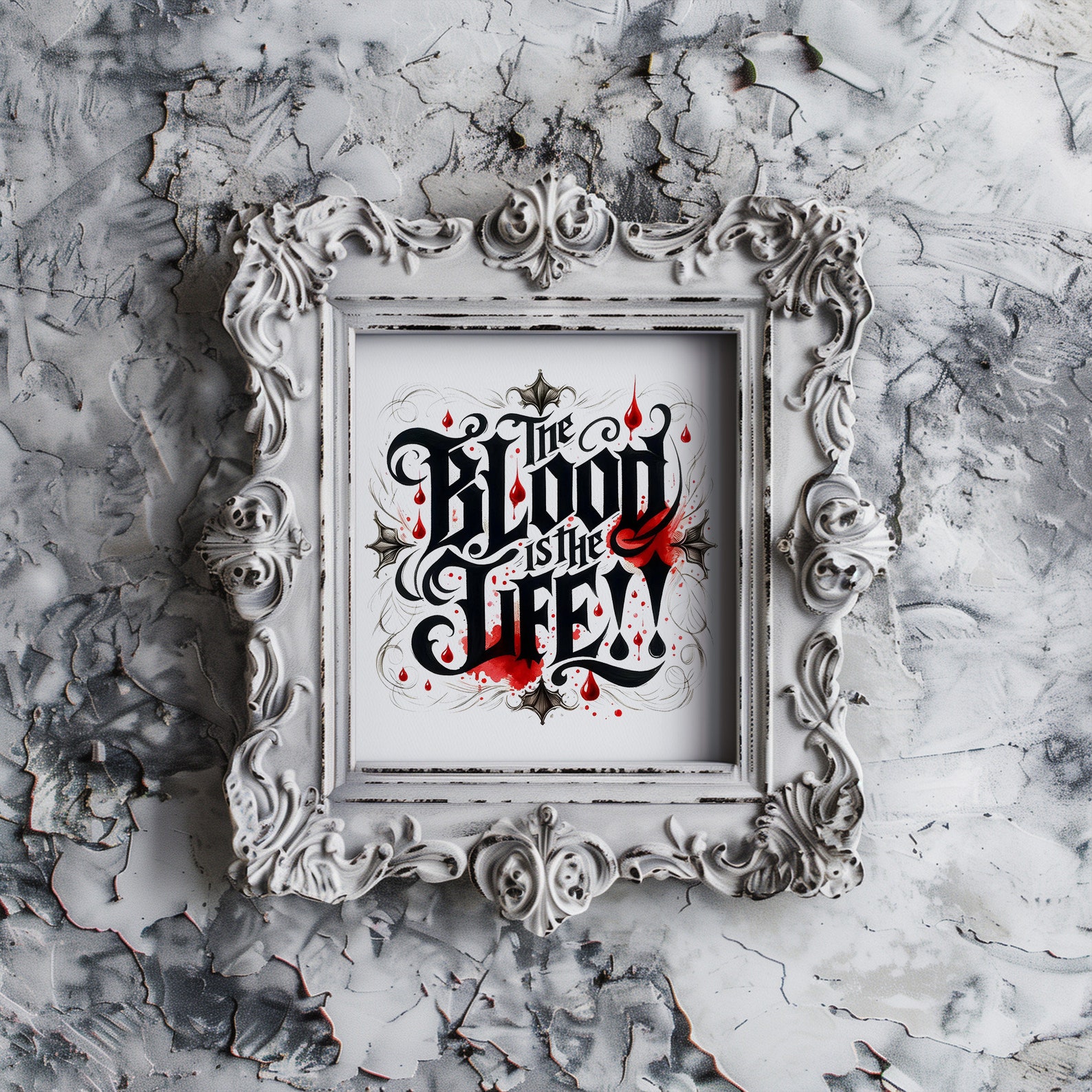 Dracula by Bram Stoker Halloween Watercolor Clipart Collection Gothic ...