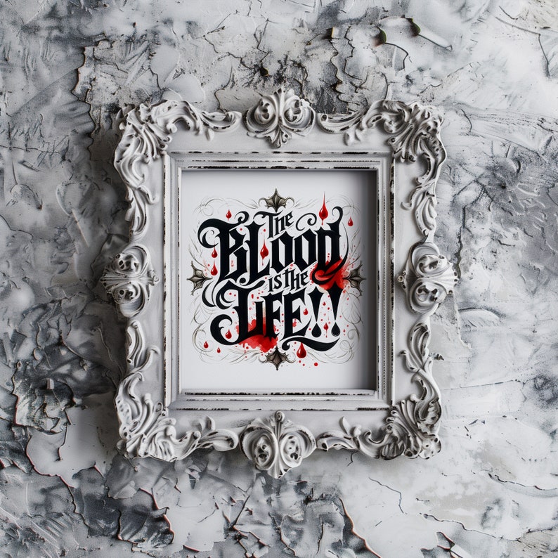 Dracula by Bram Stoker Halloween Watercolor Clipart Collection Gothic ...