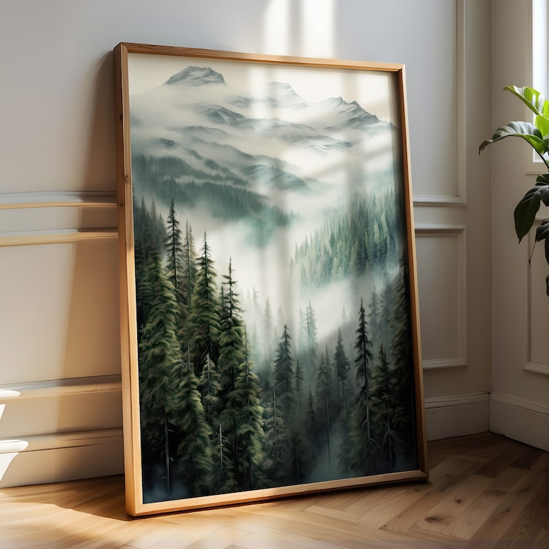 Forest Wall Art - Etsy