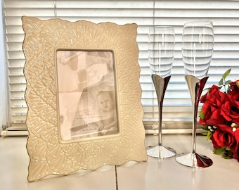 NEW Lenox Crystal Picture Frame Personal Expressions 8 X 10 Photo ...