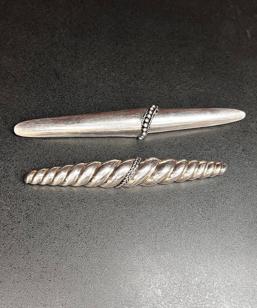 Vintage 925 Sterling Silver Bar Pin Brooch Fashion Accessory, Wardrobe ...