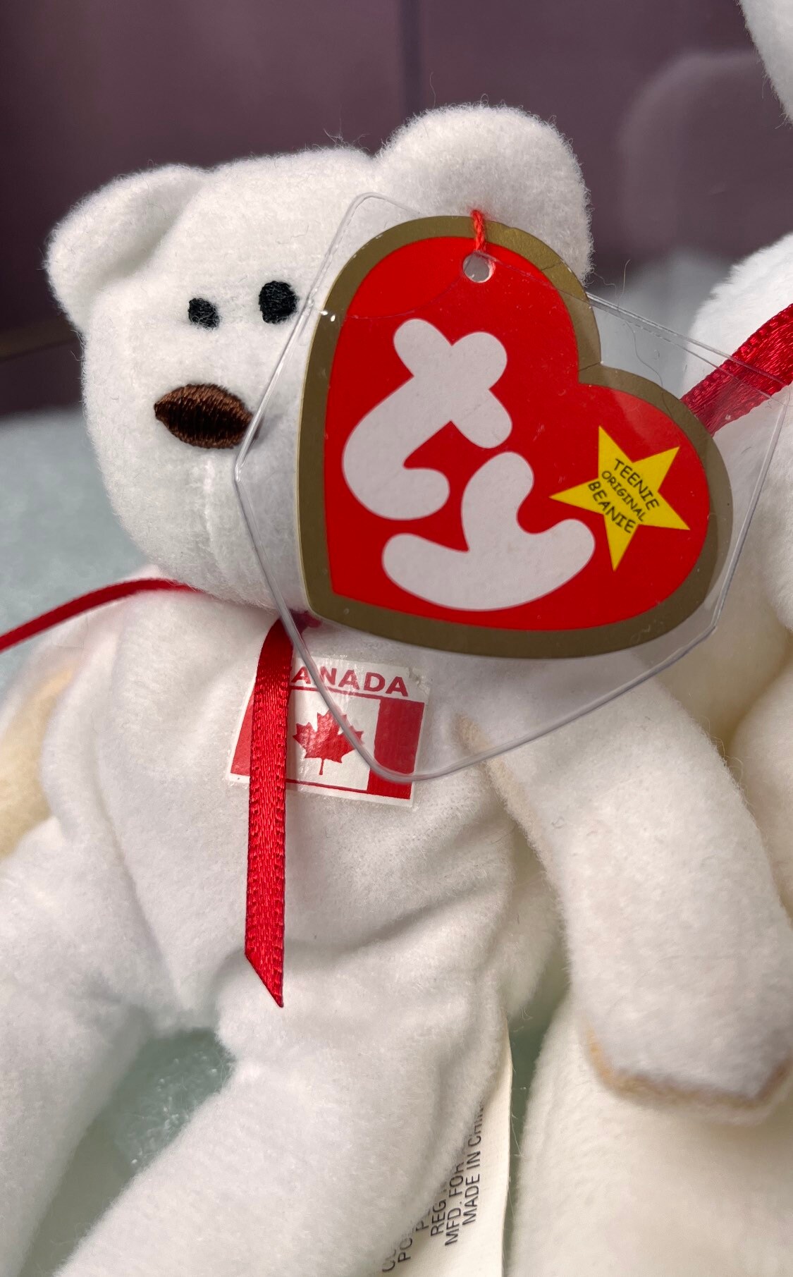 Vintage Ty Beanie Baby Maple Bear Set: Canada Patch Flag, MWMTMQ - Etsy