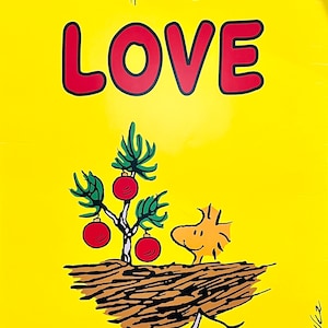 Peanuts Gang Large Christmas Posters, Peanuts Hallmark Cards Original ...