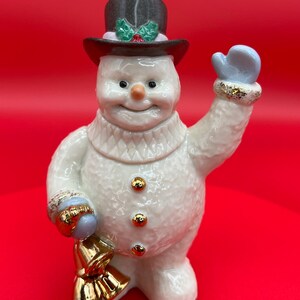 Lenox Figurines Snowman, Lenox Winter Decorations, Lenox Christmas ...