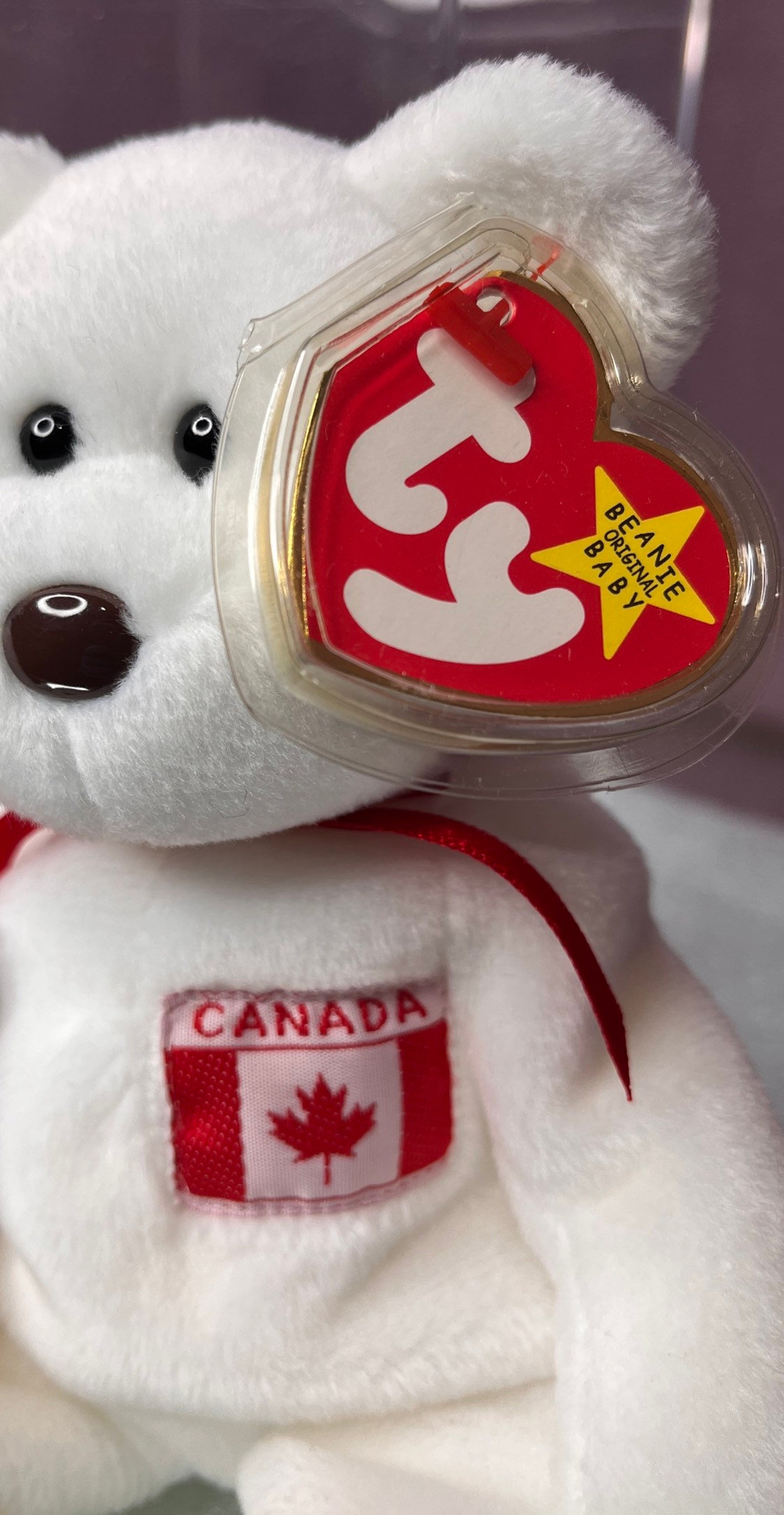 Vintage Ty Beanie Baby Maple Bear Set: Canada Patch Flag, MWMTMQ - Etsy