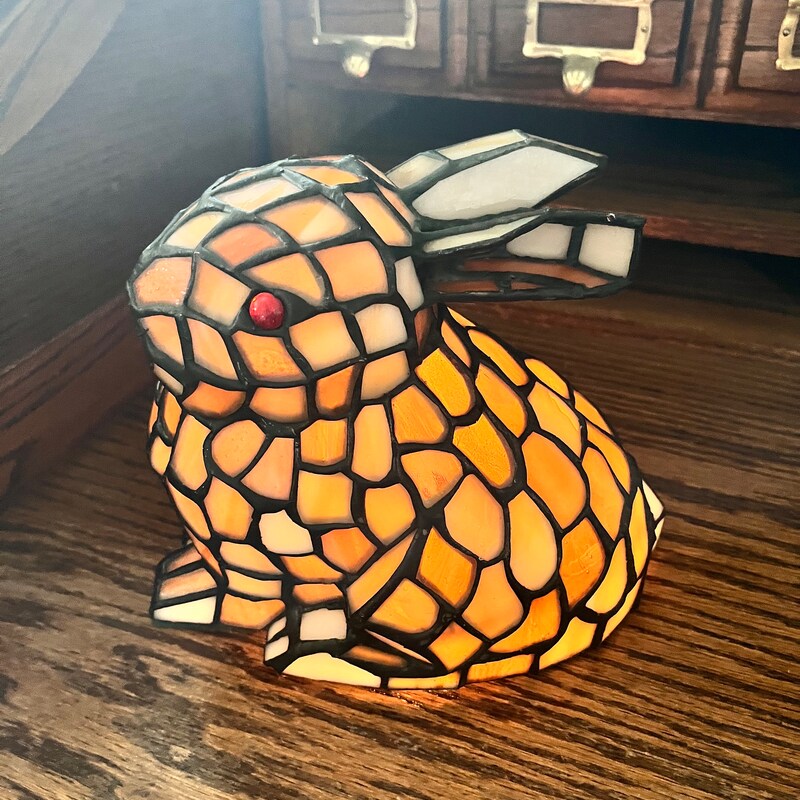 Rabbit Lamp - Etsy