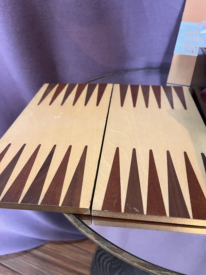 Travel Levenger© Lucky 7 Wooden Game Box Wood Travel - Etsy