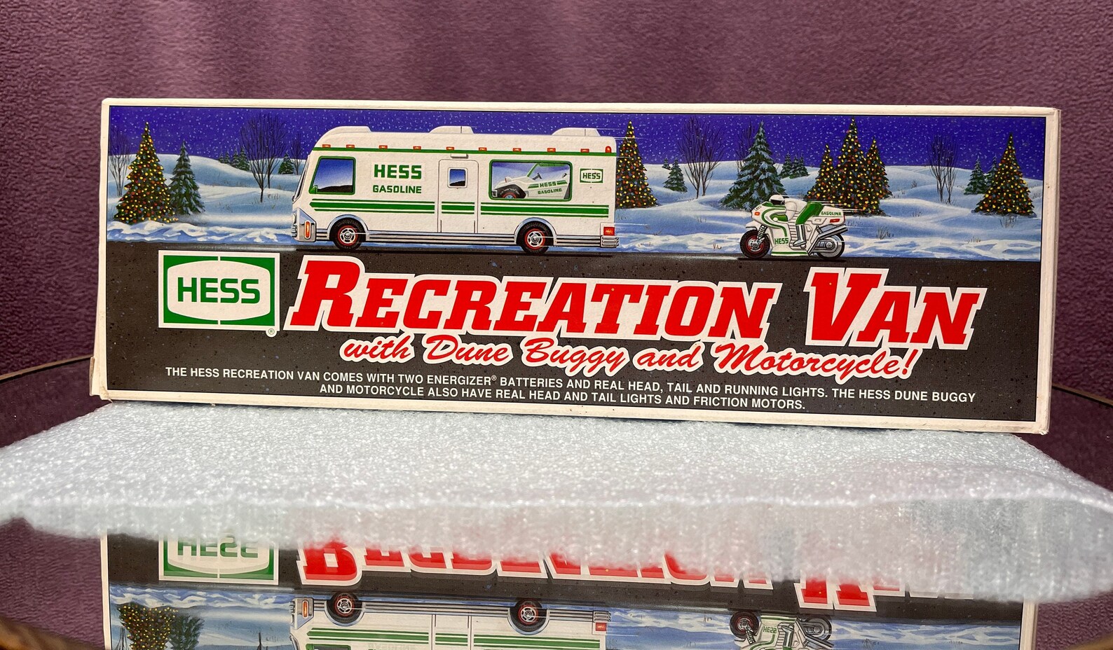 NEW ©1998 Hess Recreation Van With Dune Buggy and Motorcycle - Etsy