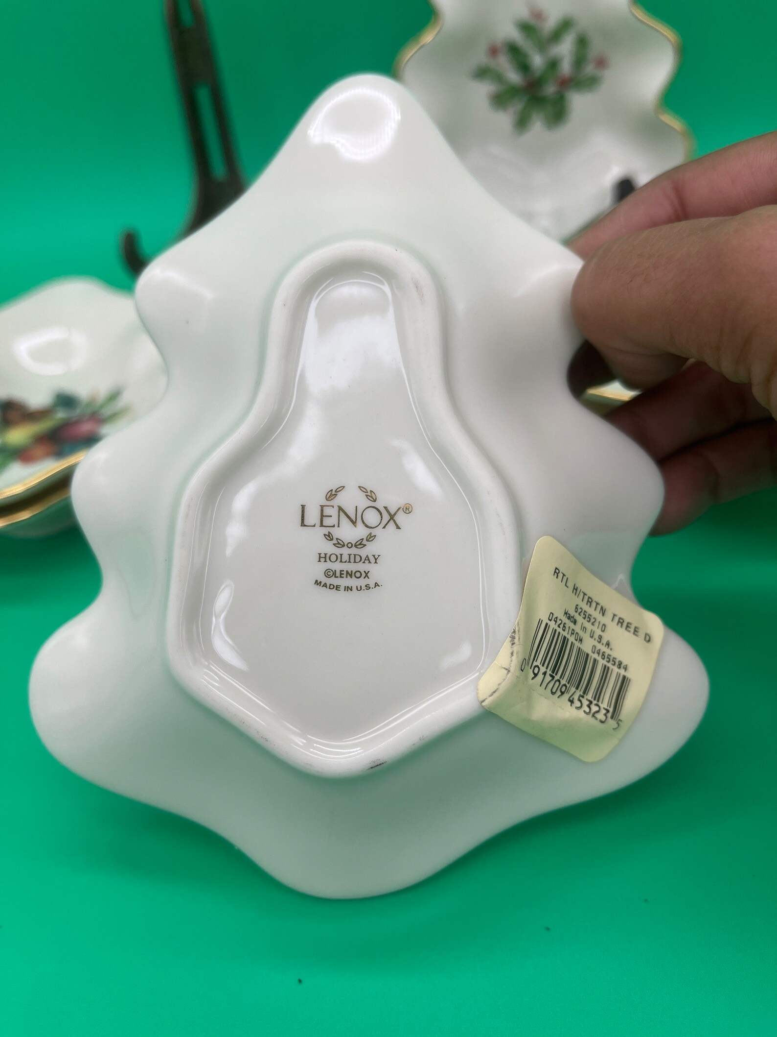 NEW Lenox Dimension Collection Holiday Tartan Candy Dishes - Etsy