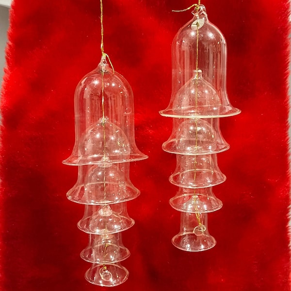 Glass Bell Ornament - Etsy