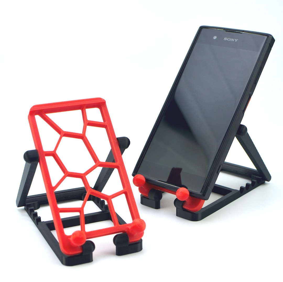 Stylish Foldable Phone Stand – 5 Tilt Positions, Modern Polygon Design ...