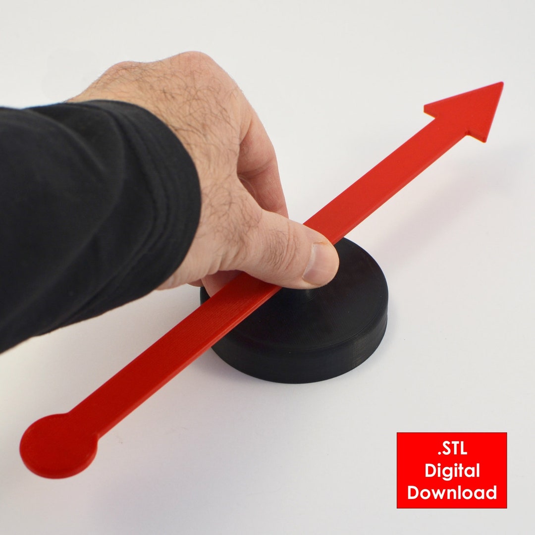 Game Spinner Arrow, Gaming Accessory, Set for Board Games, STL Files ...