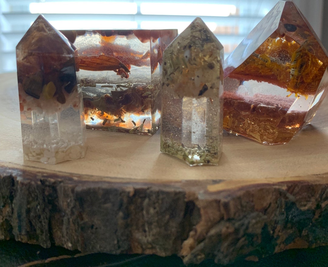 Custom Resin Spell Crystal - Etsy