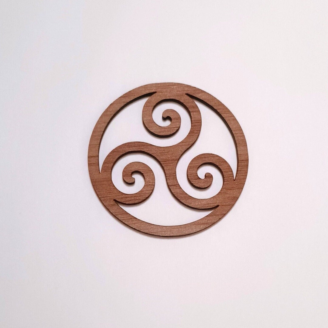 Triskel, Wall Decoration, Wooden Wall Art, Laser Cutting - Triskel ...