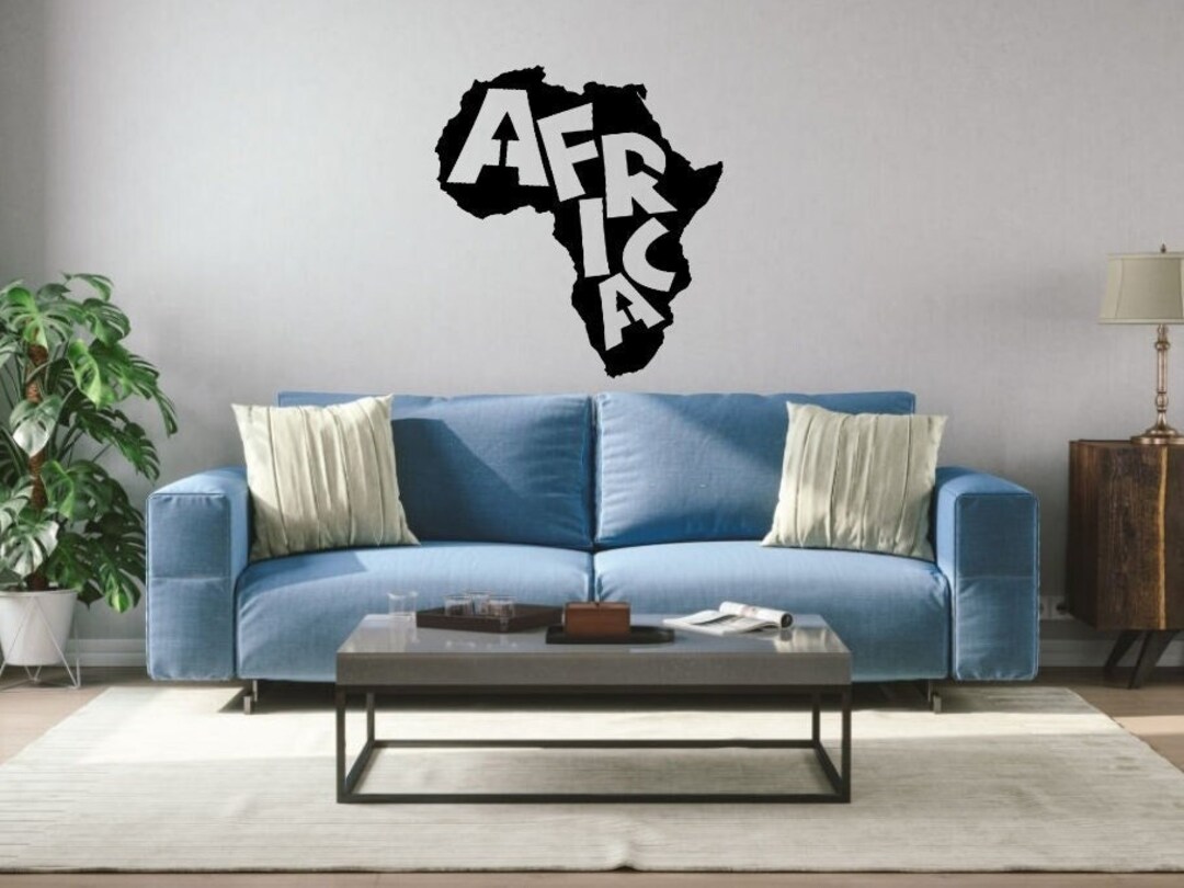 Africa Wall Decor, Africa Map, Wood Wall Art | Home Decor, Ethnic Wall ...