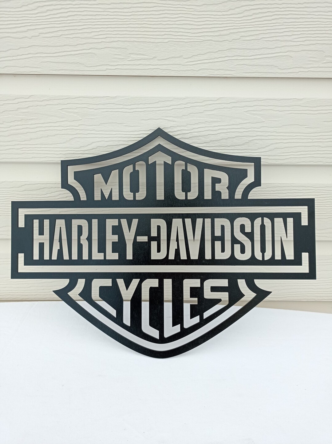 Motorcycle Wall Decor - Vintage Motorcycle Wall Art, 5mm Wood Laser Cut ...