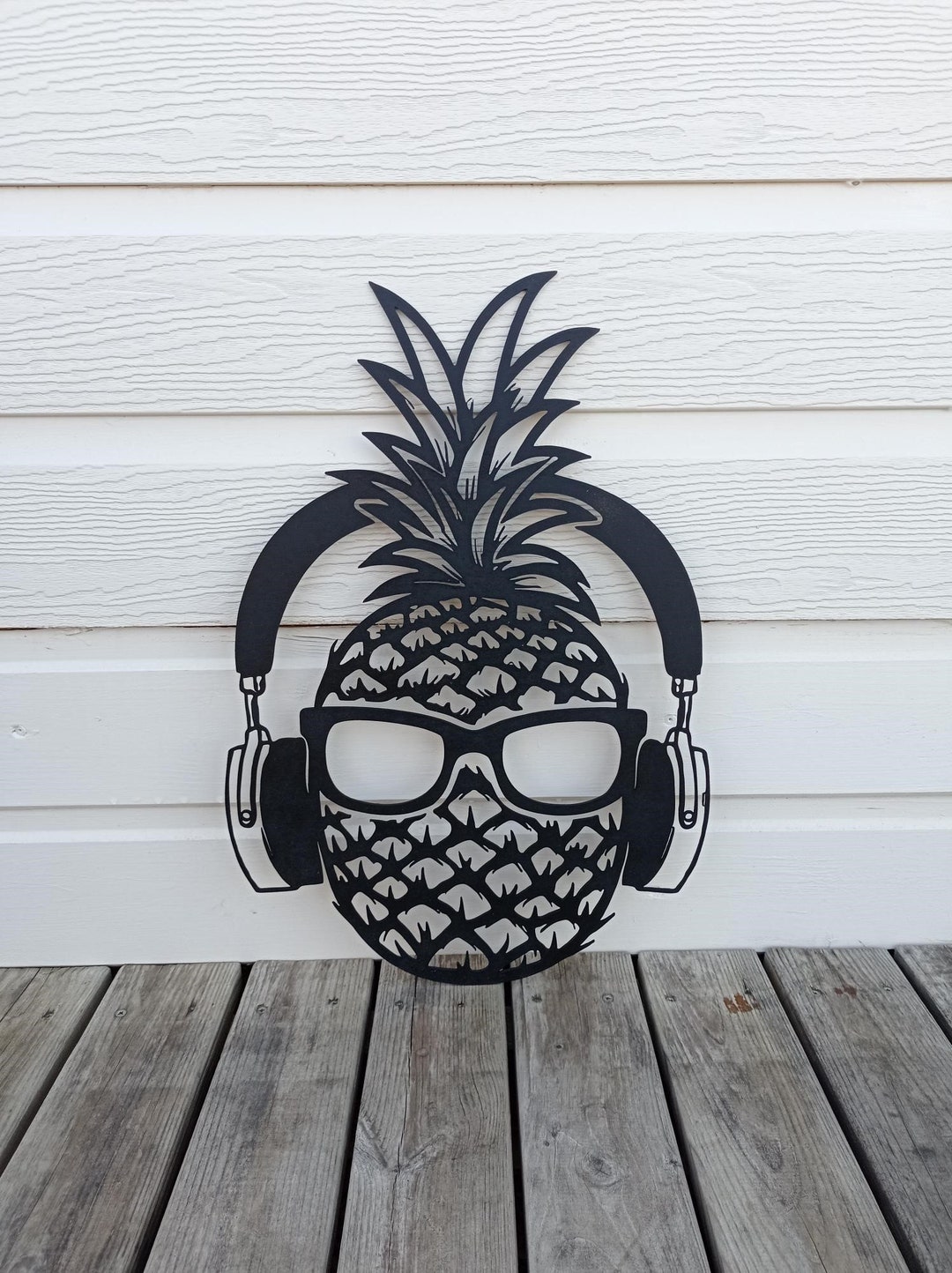 Décor mural Ananas, art mural 3d, art mural bois Décoration d'intérieur ...
