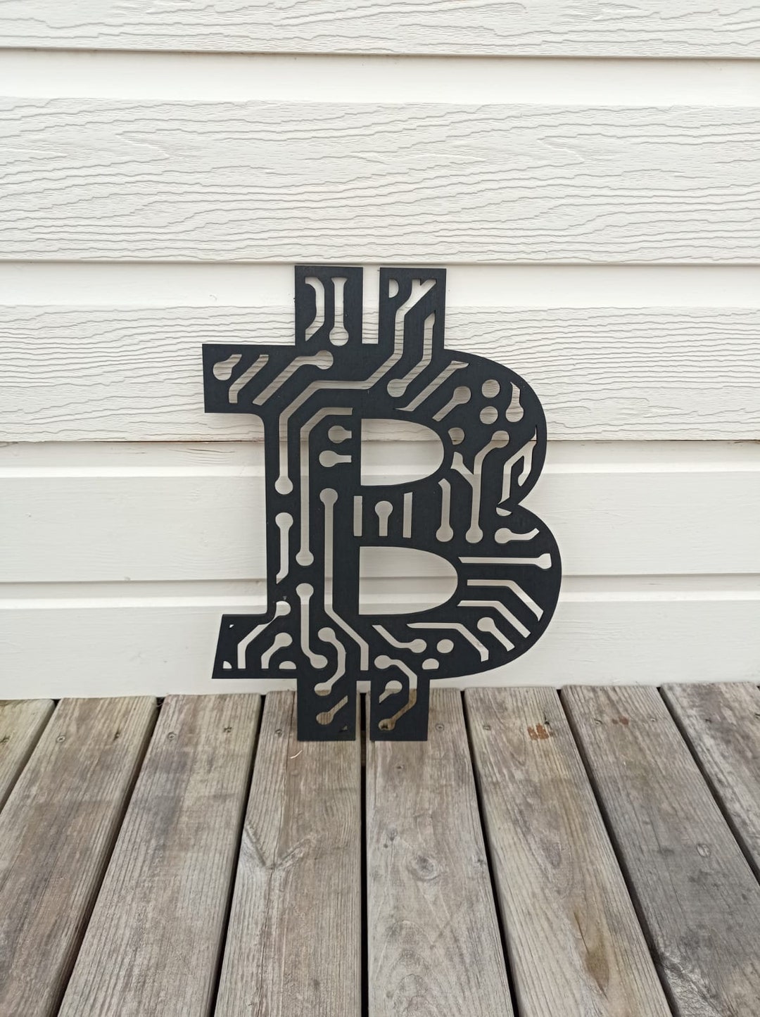 Bitcoin Wall Decor, Cryptocurrency Wall Art, Home Decor Cryptocurrency ...