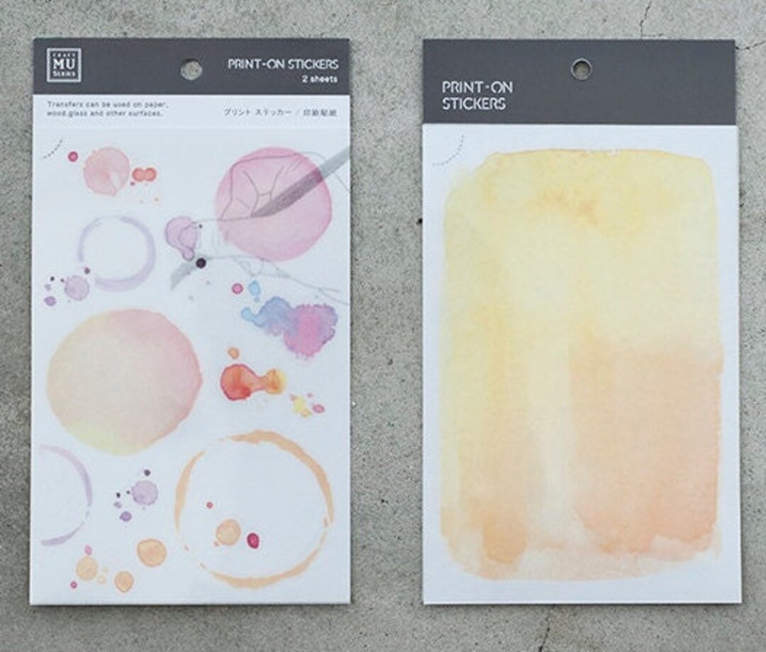MU Stickers, Print on Sticker, Mu Lifestyle - Etsy