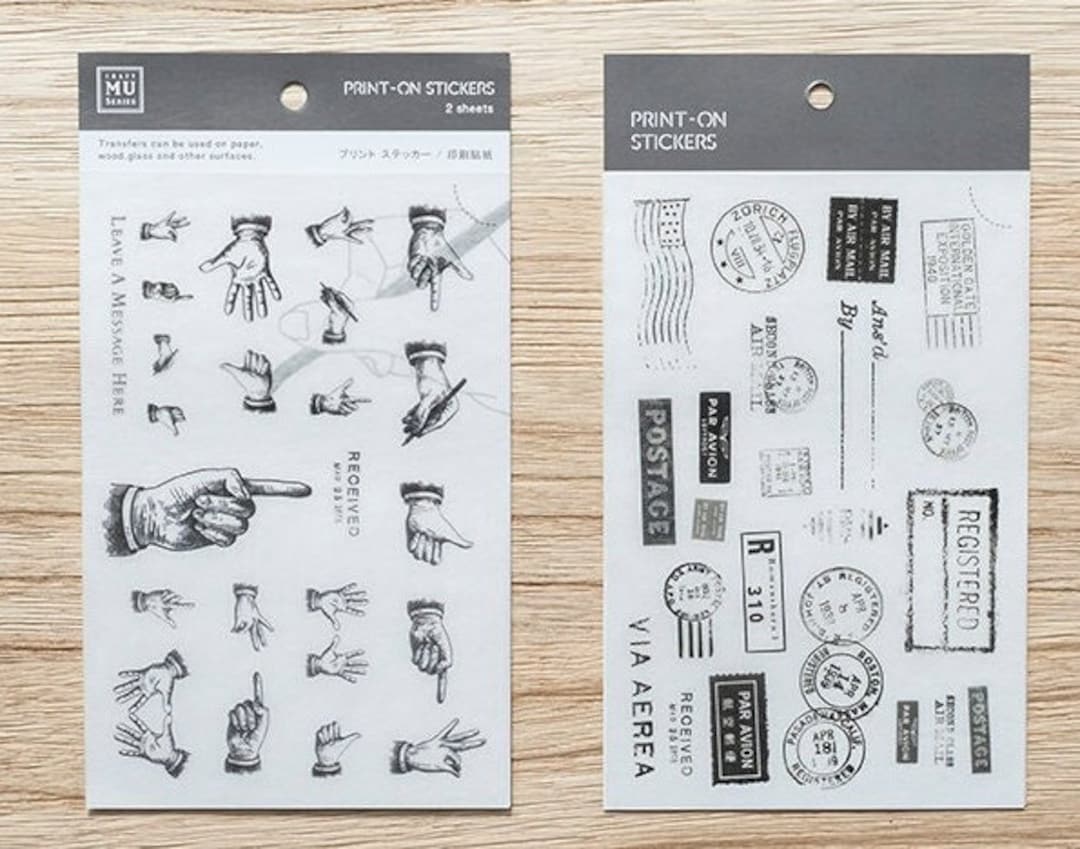 MU Stickers, Print on Sticker, Mu Lifestyle - Etsy