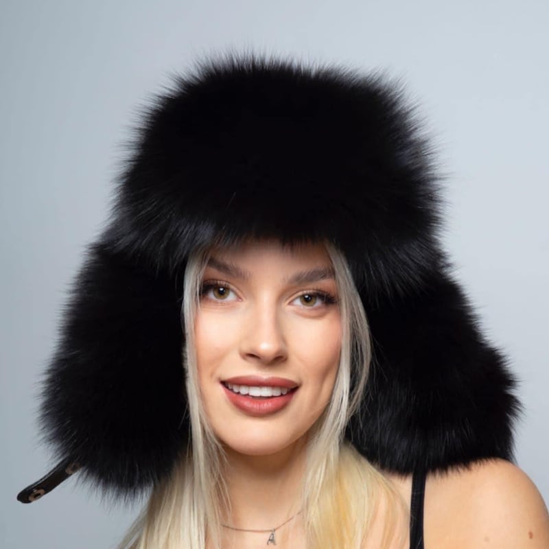 Women Fox Trapper Hat - Etsy