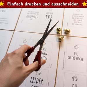 48 Advent Calendar Sayings to Print Out – Perfect for Your Little Gift ...