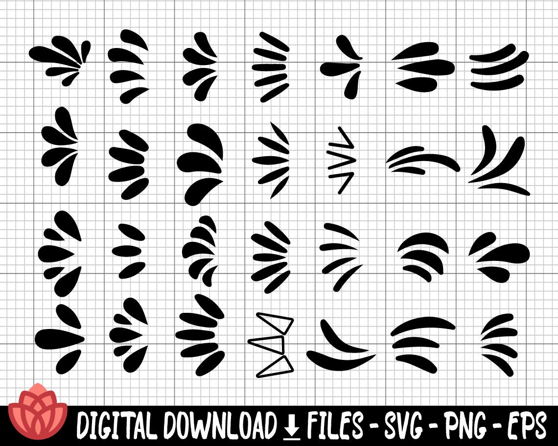 100 Accent Element SVG Bundle Accent Clipart SVG, Design Flourish SVG ...