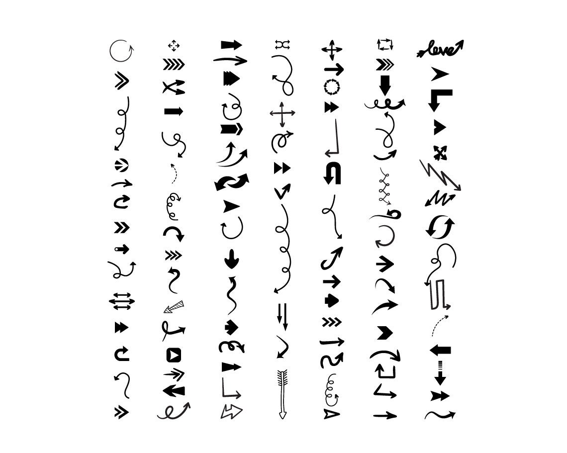 Arrow Svg Bunde Arrow Silhouttes Arrow Clipart Arrow Svg - Etsy