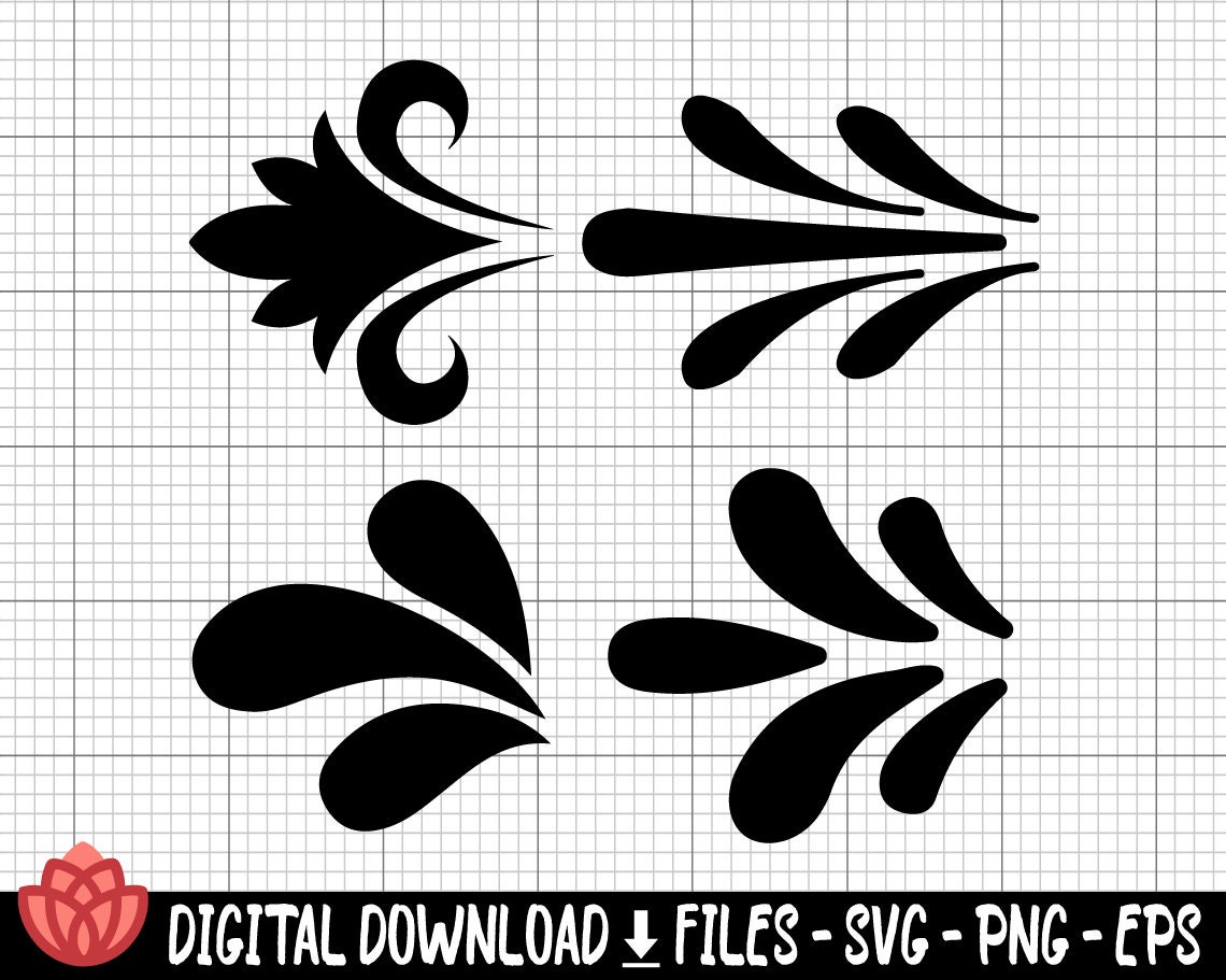 100 Accent Element SVG Bundle Accent Clipart SVG, Design Flourish SVG ...