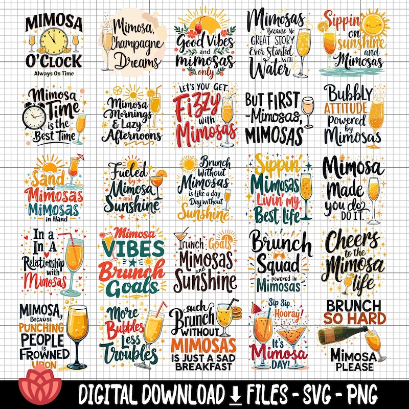 Quote Mimosa Bar - Etsy