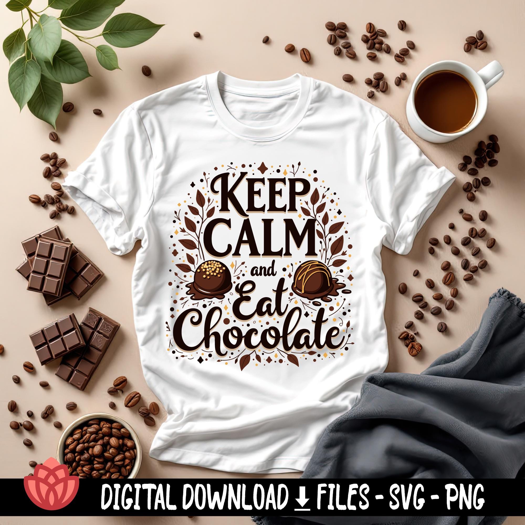 Chocolate Quotes SVG Bundle, Dessert Lover Designs (digital Download ...