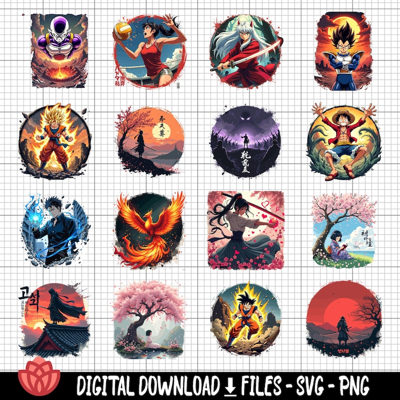 Anime Shirt Stencil - Etsy