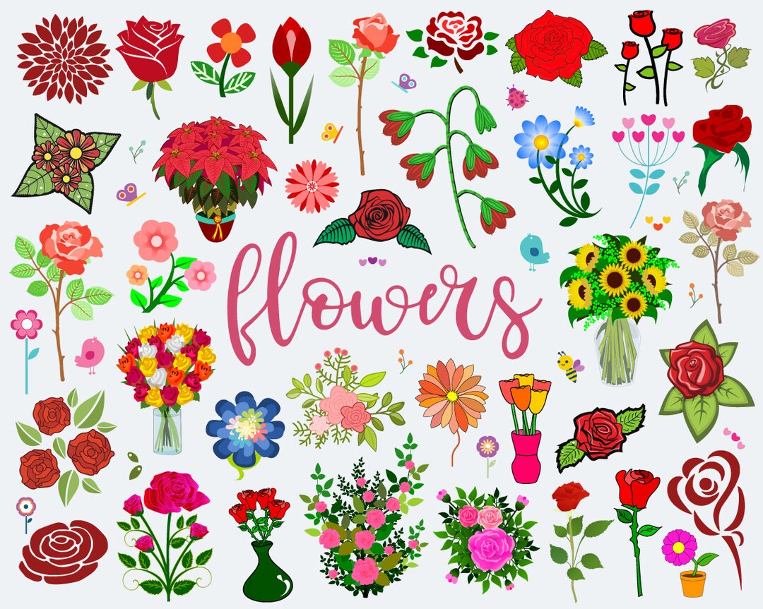 Flowers Svg Bunde, Rose Svg, Decoration Design, ROLLED FLOWER SVG ...