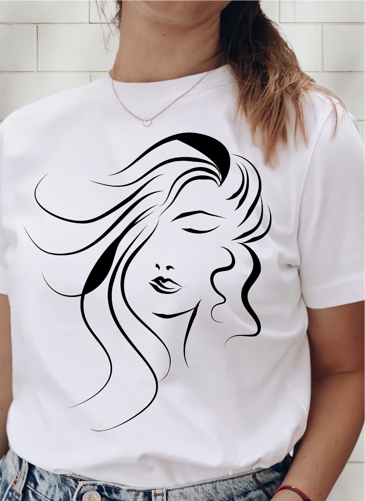 Woman Hair Svg Bunde, Woman Hair Vector Set , Woman Hair Vector Graphic ...