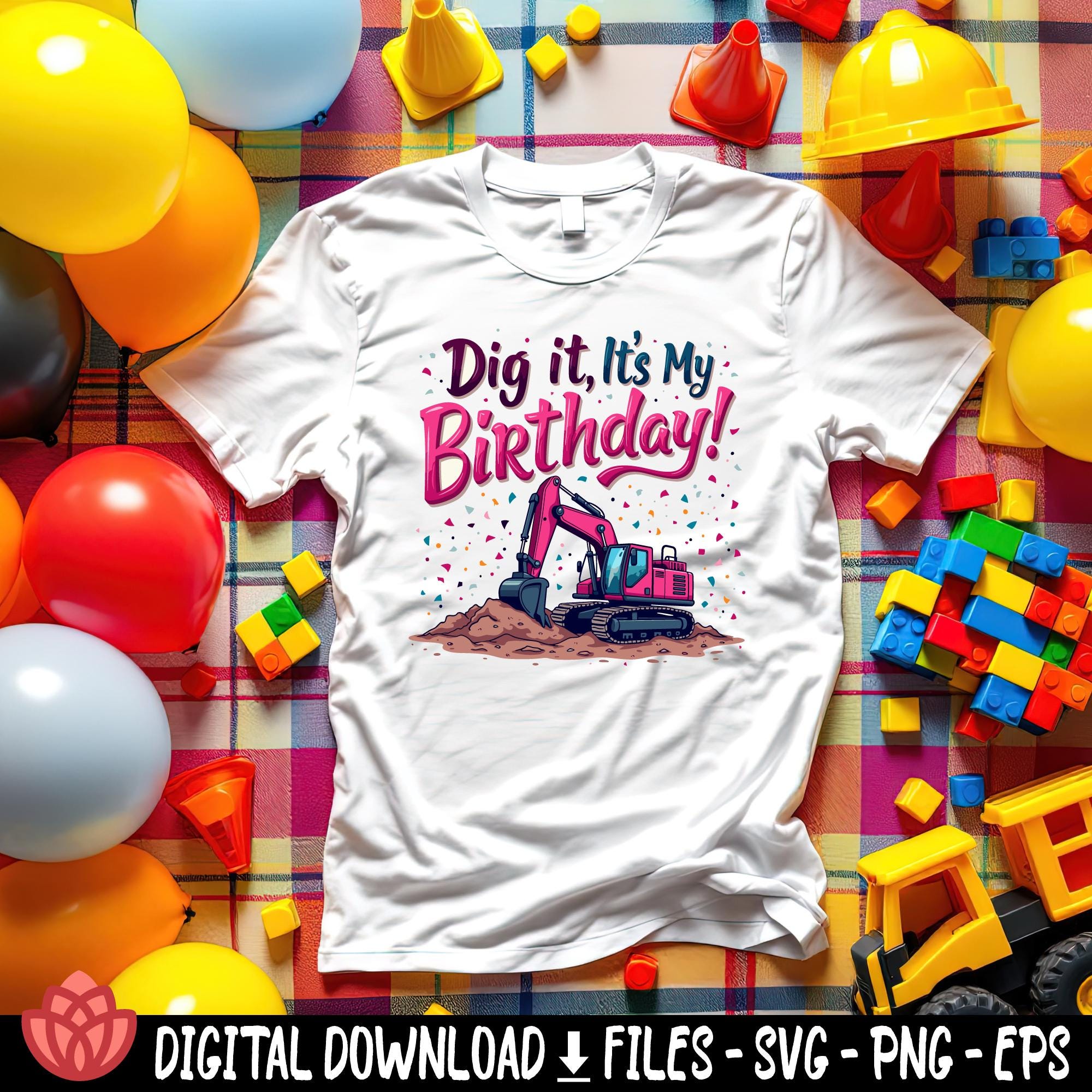 Birthday Boy and Girl Construction Svg Bundle, Construction Party, Hard ...