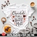 Chocolate Quotes SVG Bundle, Dessert Lover Designs (digital Download ...