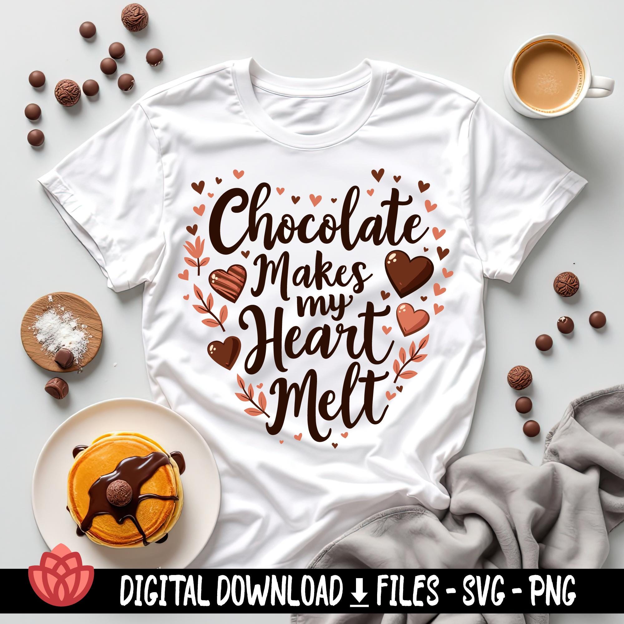 Chocolate Quotes SVG Bundle, Dessert Lover Designs (digital Download ...