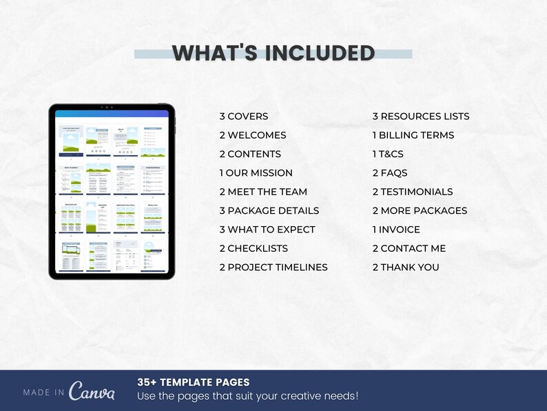 Client Onboarding Welcome Packet Template Edit in Canva - Etsy
