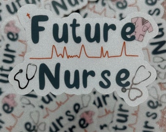 Future Nurse Sticker - Etsy