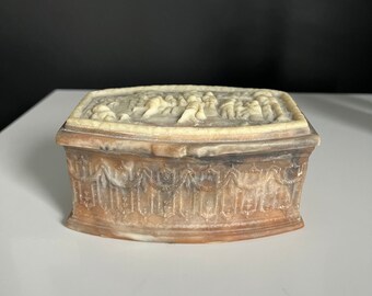 Incolay Stone Jewelry Box - Etsy