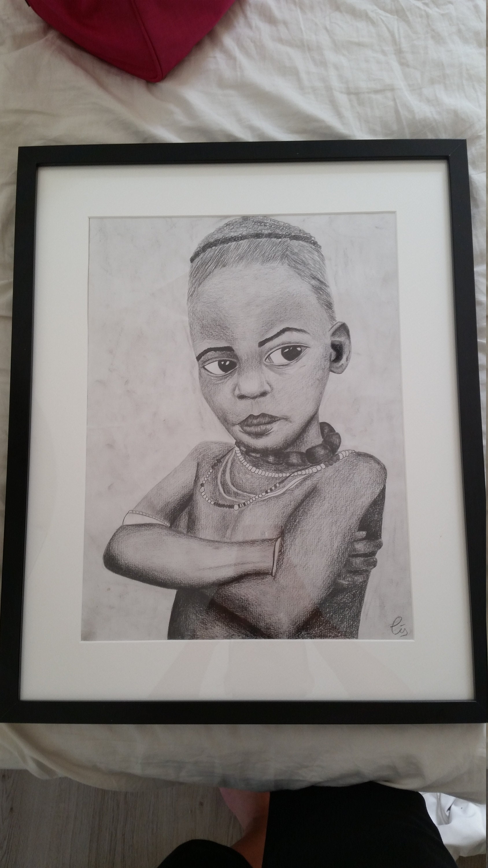 Art & Collectibles Custom pencil drawing The office boy 100% handmade ...