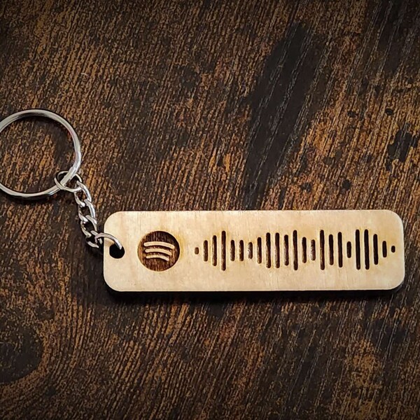 Music Keychain - Etsy