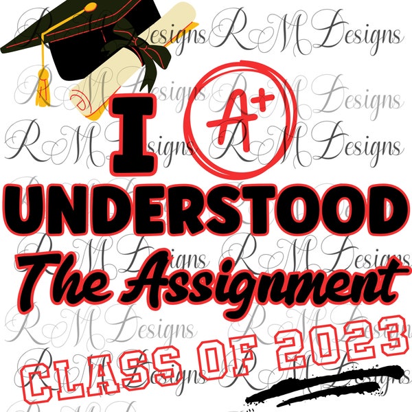 She Understood the Assignment Png - Etsy