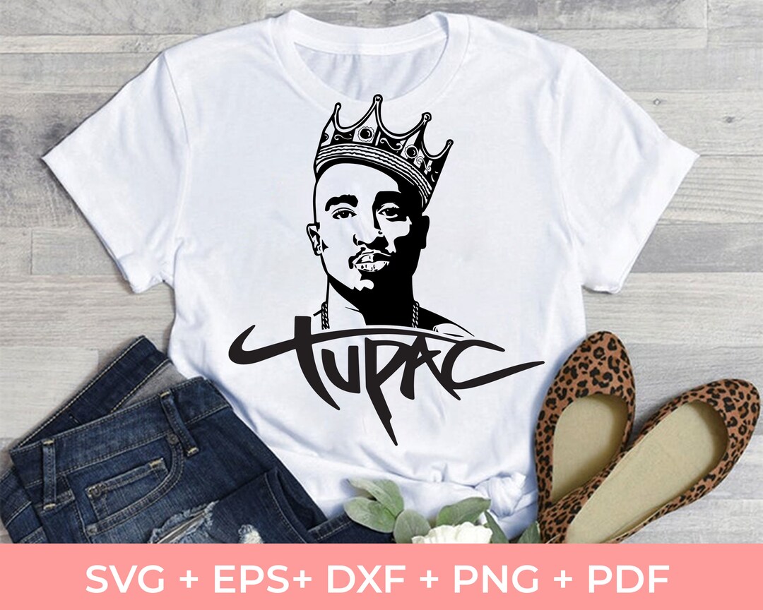 Tupac svg 2PAC SVG No veo cambios SVG Tupac Tupac Shakur - Etsy España