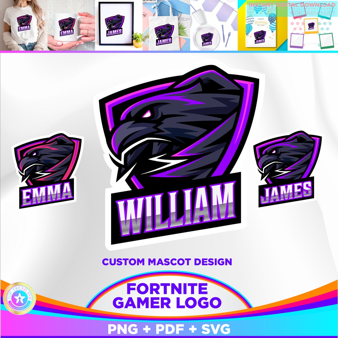 Custom Gaming Logo Design Custom Logo Gamer Logo Custom - Etsy
