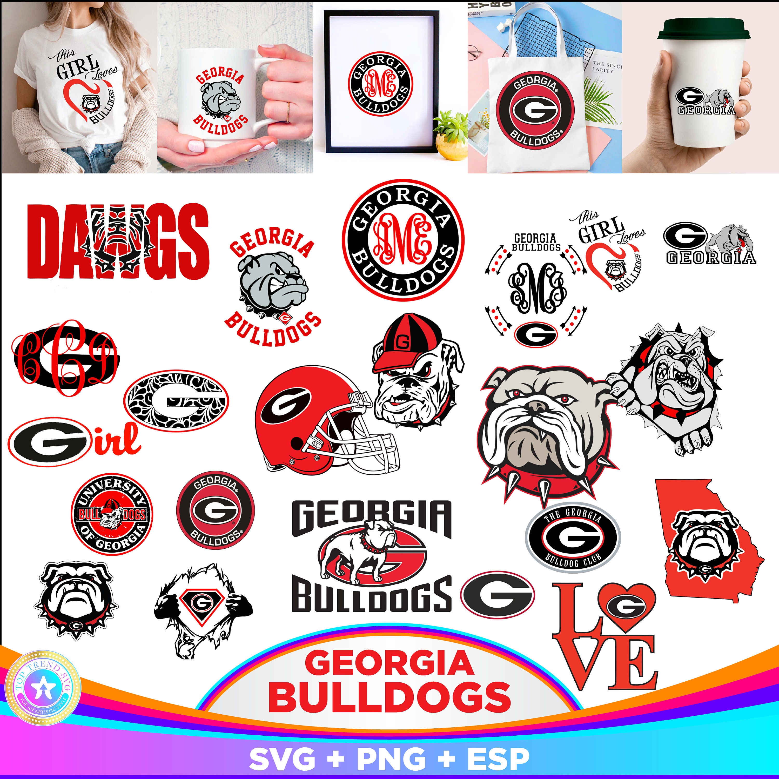 Bulldogs Svg Bundle Everything You Need Bulldogs Football - Etsy