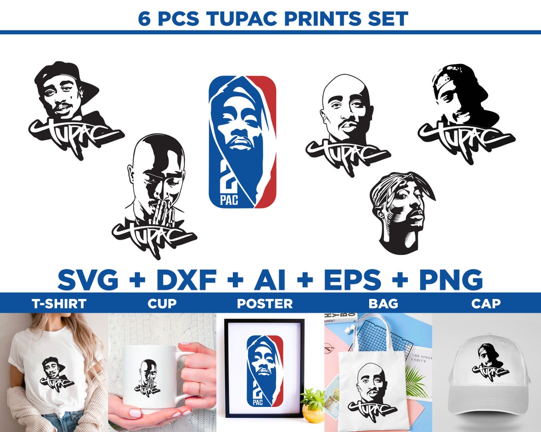 Tupac Svg Top 6 Pics Set 2PAC SVG I See No Changes SVG - Etsy Canada